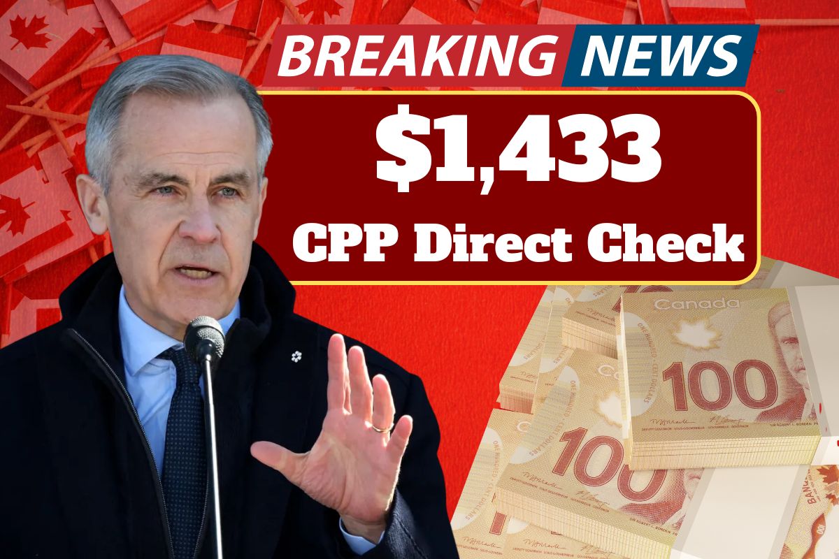 ⁠$1,433 CPP Direct Check October 2026 By CRA - Deposit Dates Disclosed!